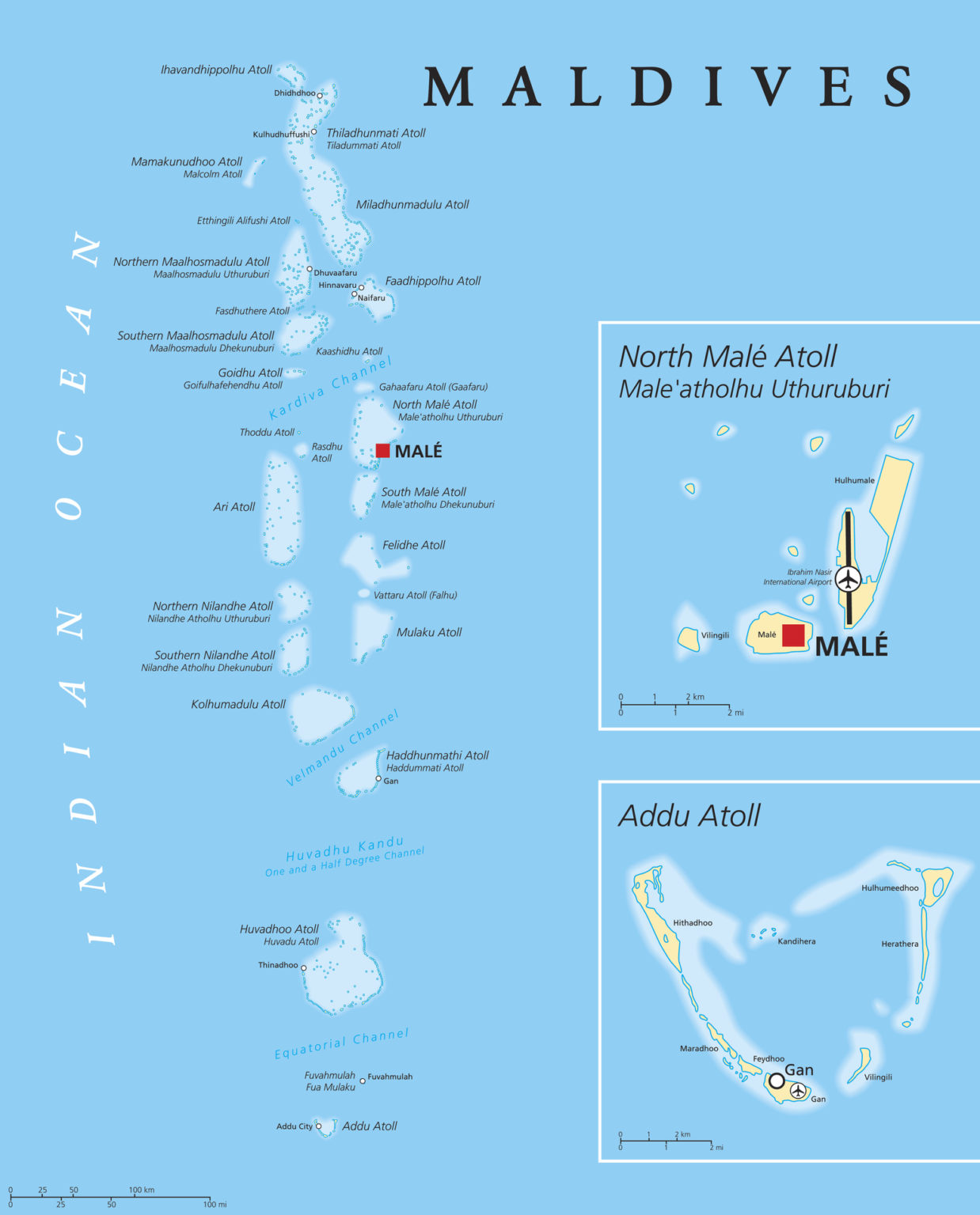 Where Is The Maldives on a Map? - [TravelRepublic Blog ]